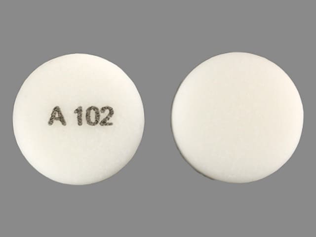 Pill Finder: A 102 White Round - Medicine.com