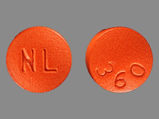 Pill Finder: NL 360 Orange Round - Medicine.com