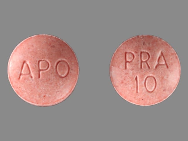 Pill Finder: APO PRA 10 Pink Round - Medicine.com