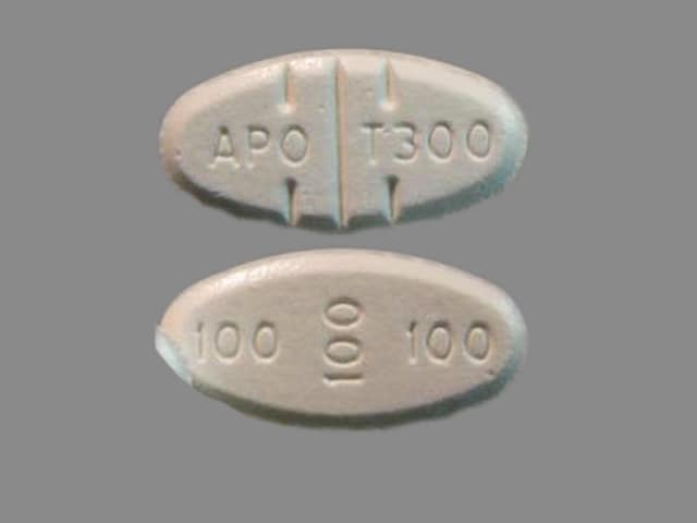 Pill Finder: APO T300 100 100 100 White Elliptical / Oval - Medicine.com