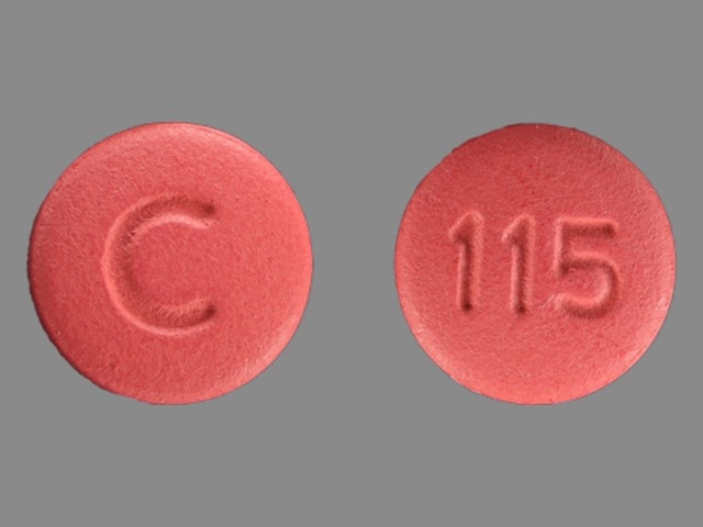 Pill Finder: C 115 Pink Round - Medicine.com