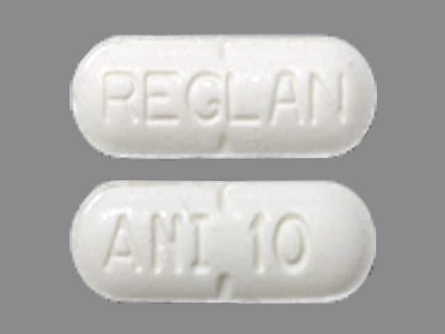 Pill Finder: REGLAN ANI 10 White Capsule-shape - Medicine.com