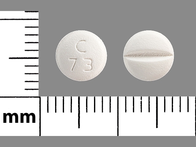 Pill Finder: C 73 White Round - Medicine.com