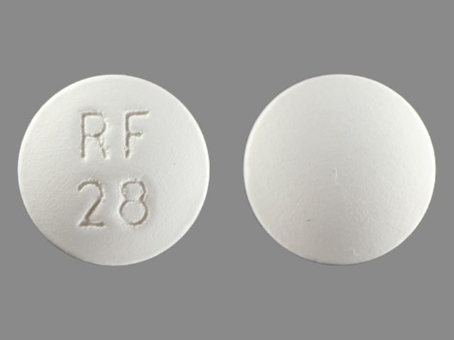Pill Finder: RF 28 White Round - Medicine.com