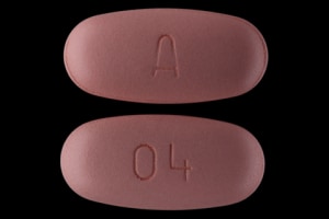 Pill Finder: A 04 Pink Elliptical / Oval - Medicine.com