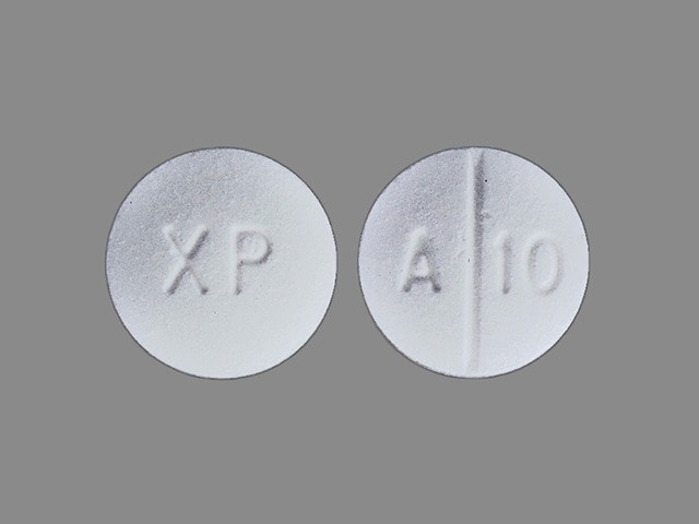 Pill Finder: XP A 10 White Round - Medicine.com