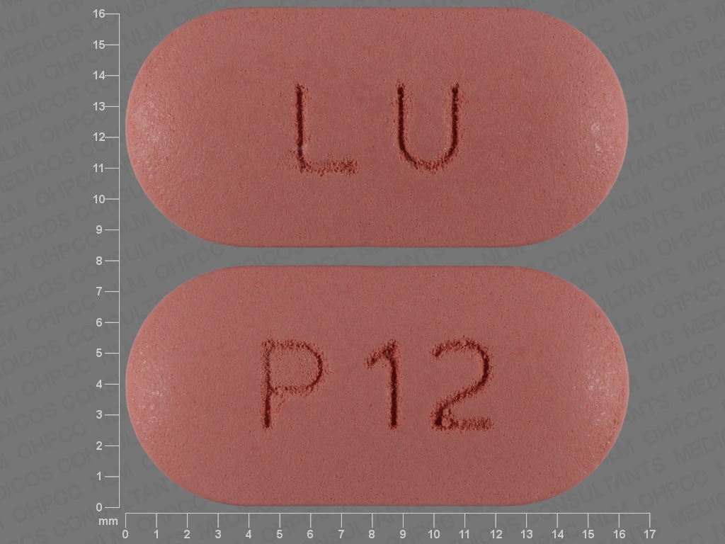 Pill Finder: LU P12 Brown Capsule-shape - Medicine.com