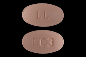 Pill Finder: LL C03 Tan Elliptical / Oval - Medicine.com