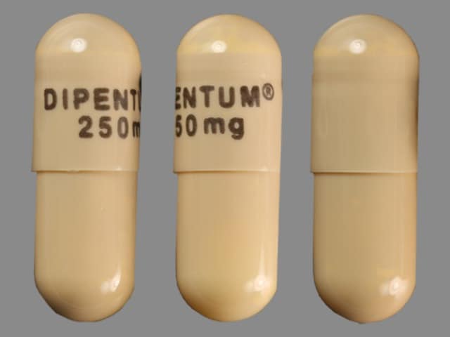 Pill Finder: DIPENTUM 250mg Beige Capsule-shape - Medicine.com