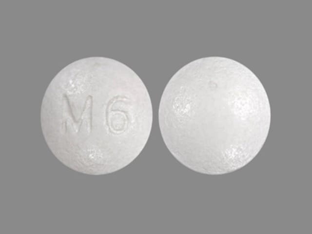 Pill Finder: M6 White Round - Medicine.com