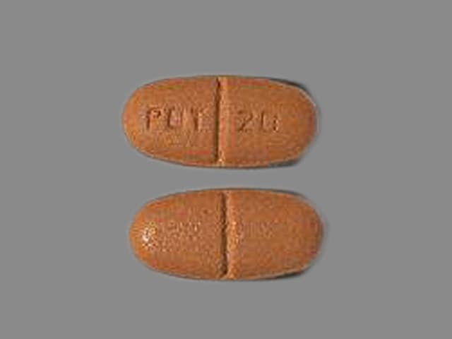 Pill Finder: POT 20 Orange Elliptical / Oval - Medicine.com