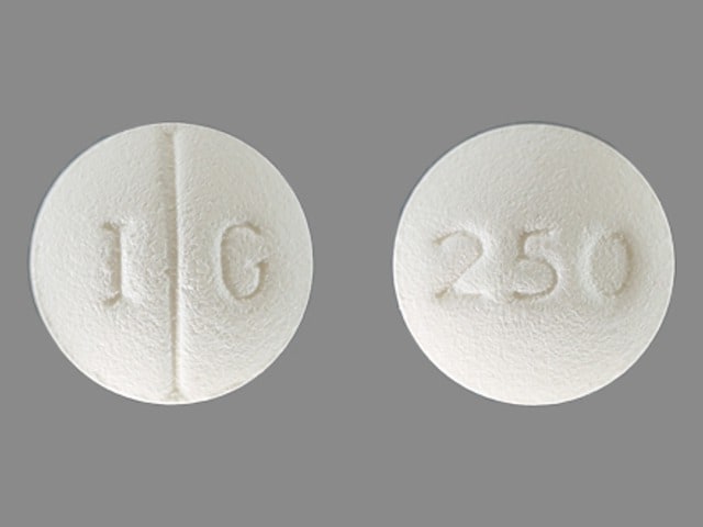 Pill Finder: I G 250 White Round - Medicine.com